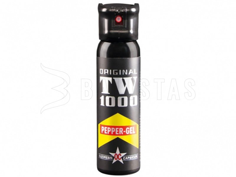 Spray de defensa TW1000 Pepper GEL OC Jet 100ml | Balistas.es
